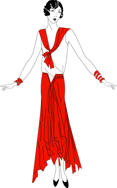 Woman Dress Fashion Art - Free vector graphic on Pixabay