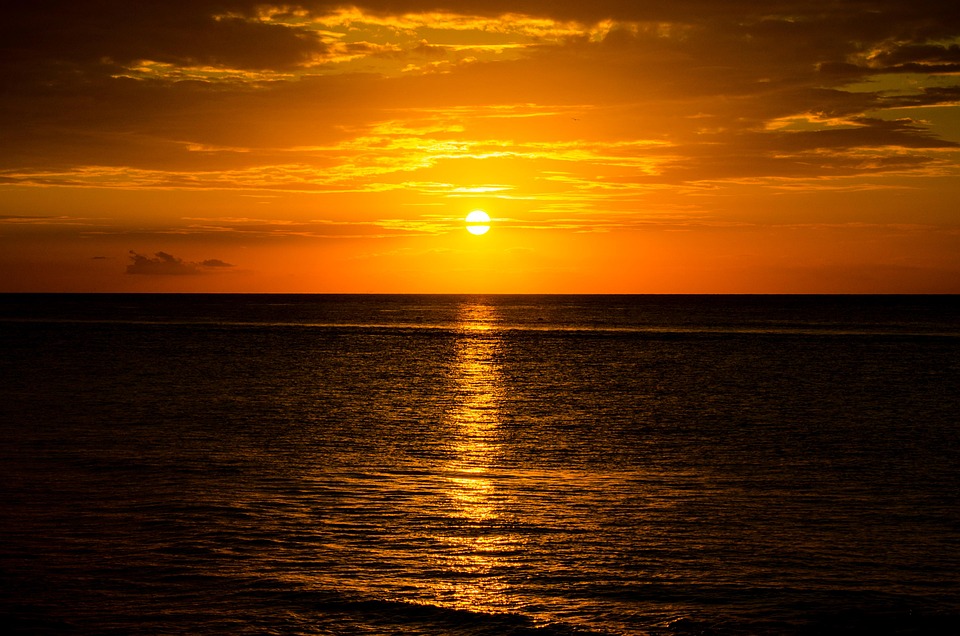 Sonnenuntergang Meer Horizont - Kostenloses Foto auf Pixabay