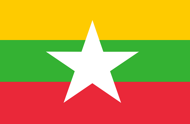 Bendera Myanmar Negara - Gambar gratis di Pixabay