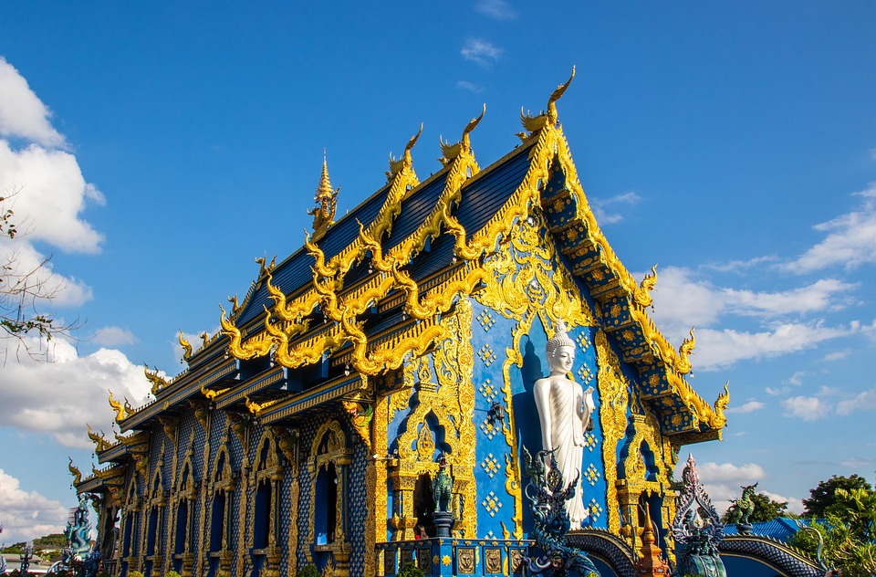 Wat Rong Suea Ten Chiang Rai - Free photo on Pixabay - Pixabay