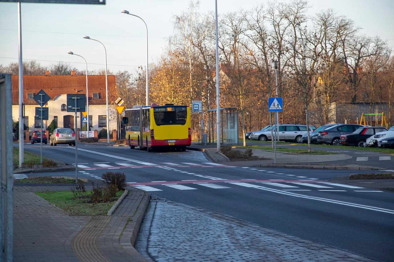 Street Bus Stop Zebra Crossing - Free photo on Pixabay