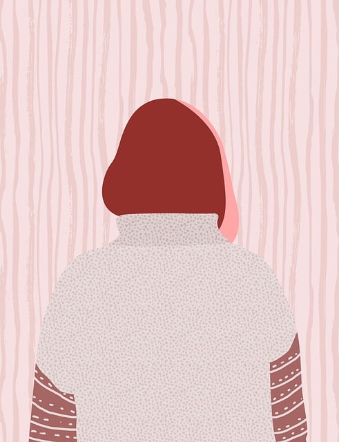 Download Woman, Back View, Profile. Royalty-Free Stock Illustration ...