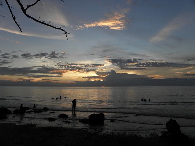 Strand Sonnenuntergang Horizont - Kostenloses Foto auf Pixabay - Pixabay