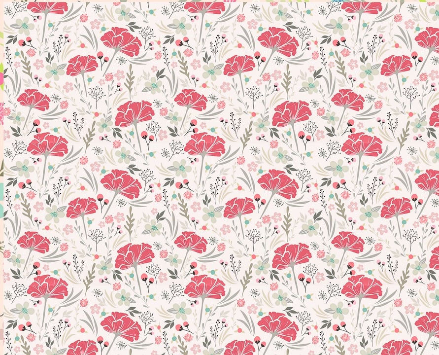 Bunga-Bunga Pola Wallpaper - Gambar gratis di Pixabay