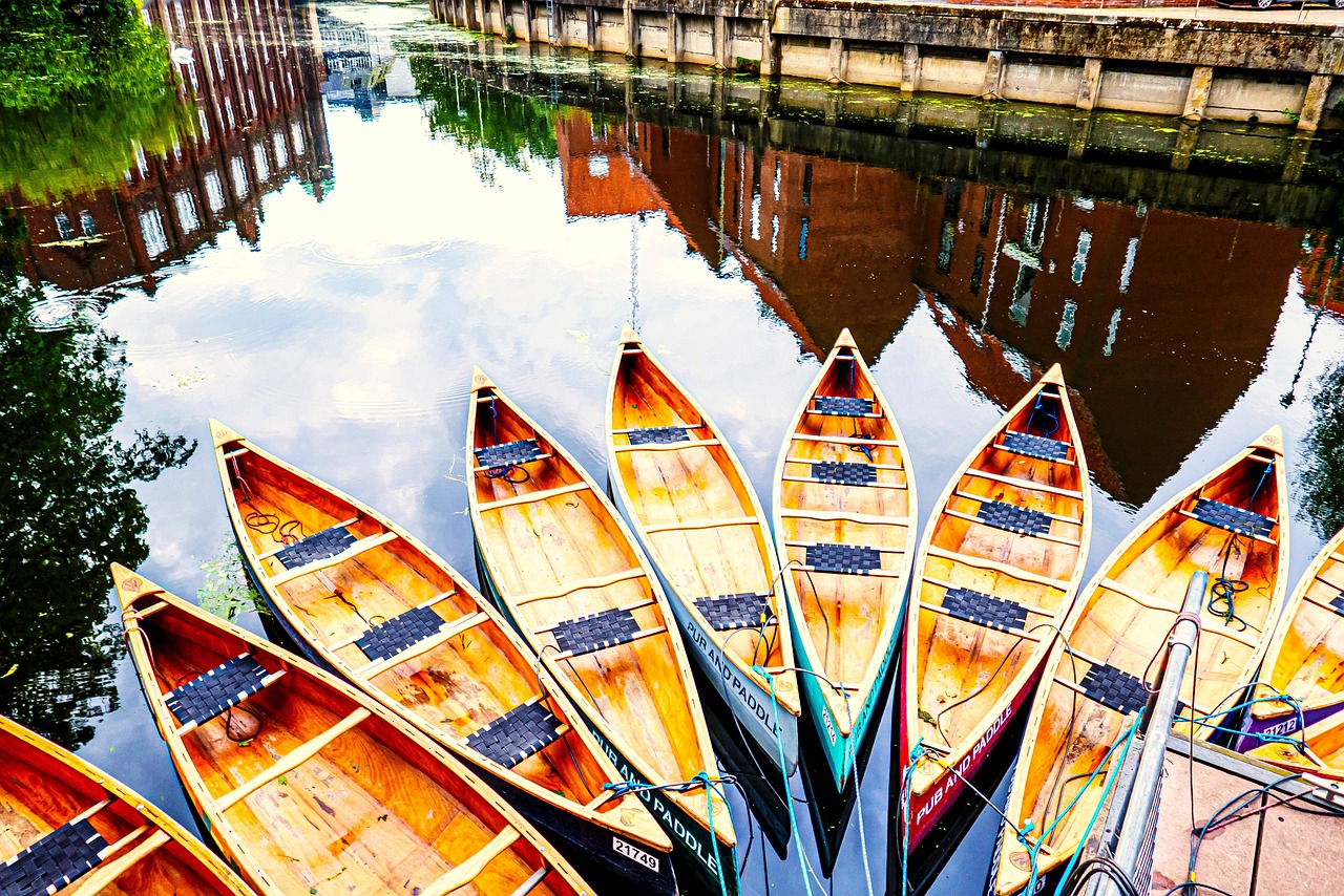 Canoes River Boats - Free photo on Pixabay - Pixabay