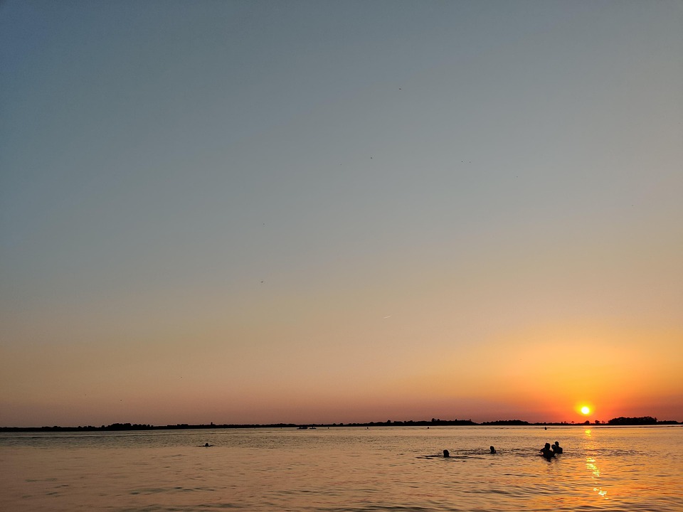 Atardecer Mar Horizonte - Foto gratis en Pixabay