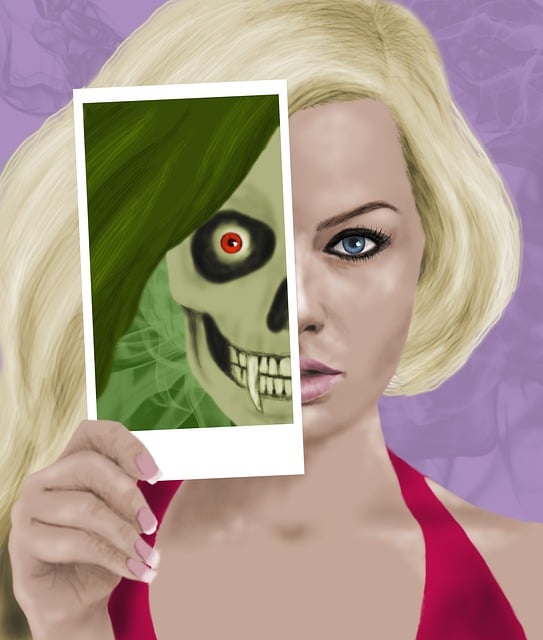 Download Portrait, True Face, Demon. Royalty-Free Stock Illustration ...
