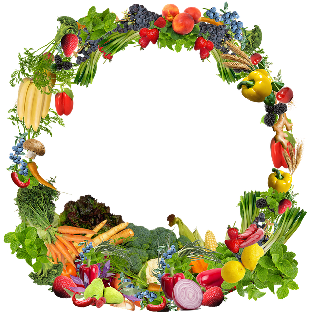 Elegant Vegetable Border Healthy Food Border Stock Photos, Images And