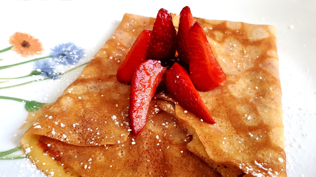 Dessert Crêpe Fraise Fait - Free photo on Pixabay - Pixabay