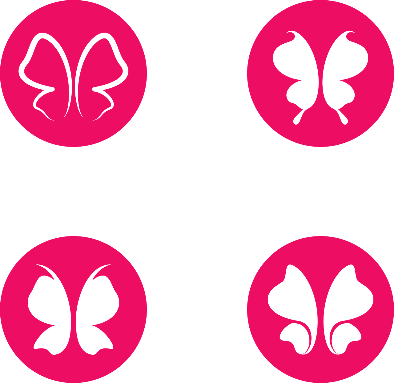 Free Butterfly Logo Vector Art - Download 3,853+ Butterfly Logo Icons ...