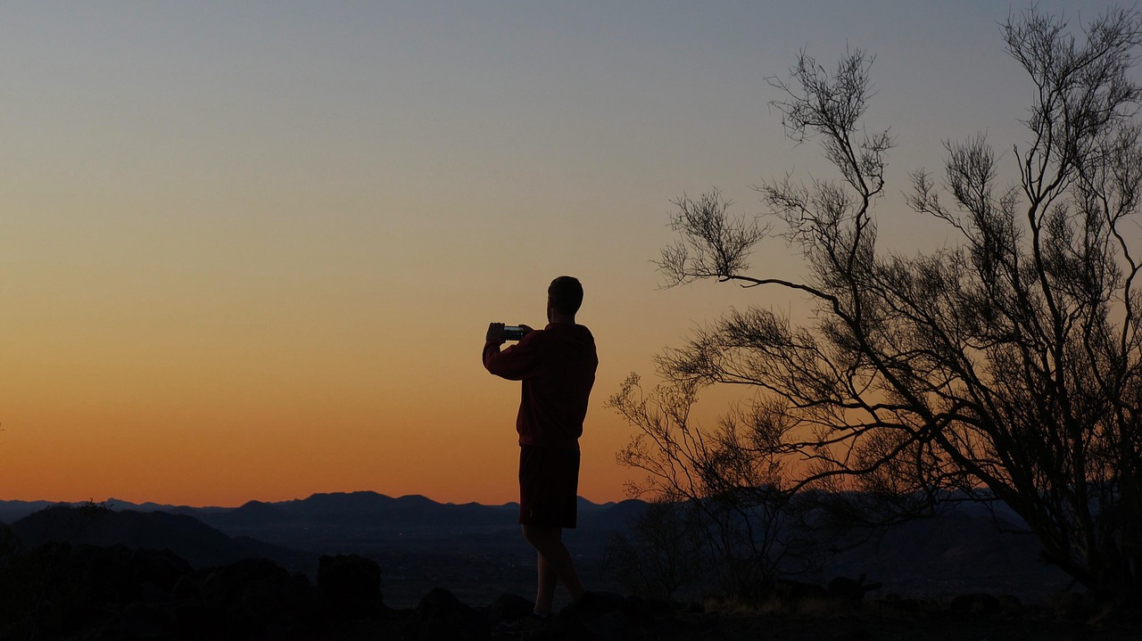 Sunset Figure Silhouette - Free photo on Pixabay - Pixabay