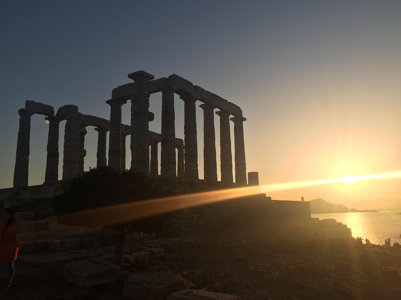 Sunset Greece Temple - Free photo on Pixabay - Pixabay