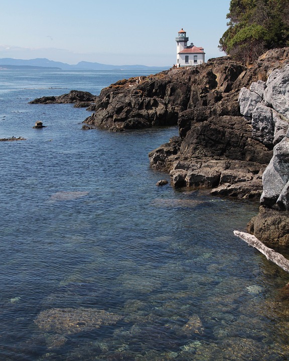 Lighthouse Cliff Sea - Free photo on Pixabay - Pixabay