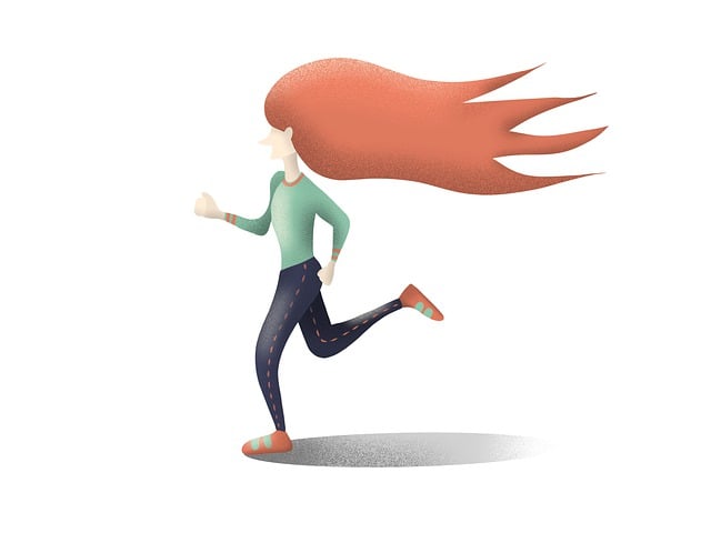 Download Woman, Run, Running. Royalty-Free Stock Illustration Image ...