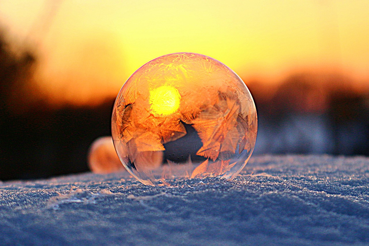 Bubble Frozen Winter - Free photo on Pixabay