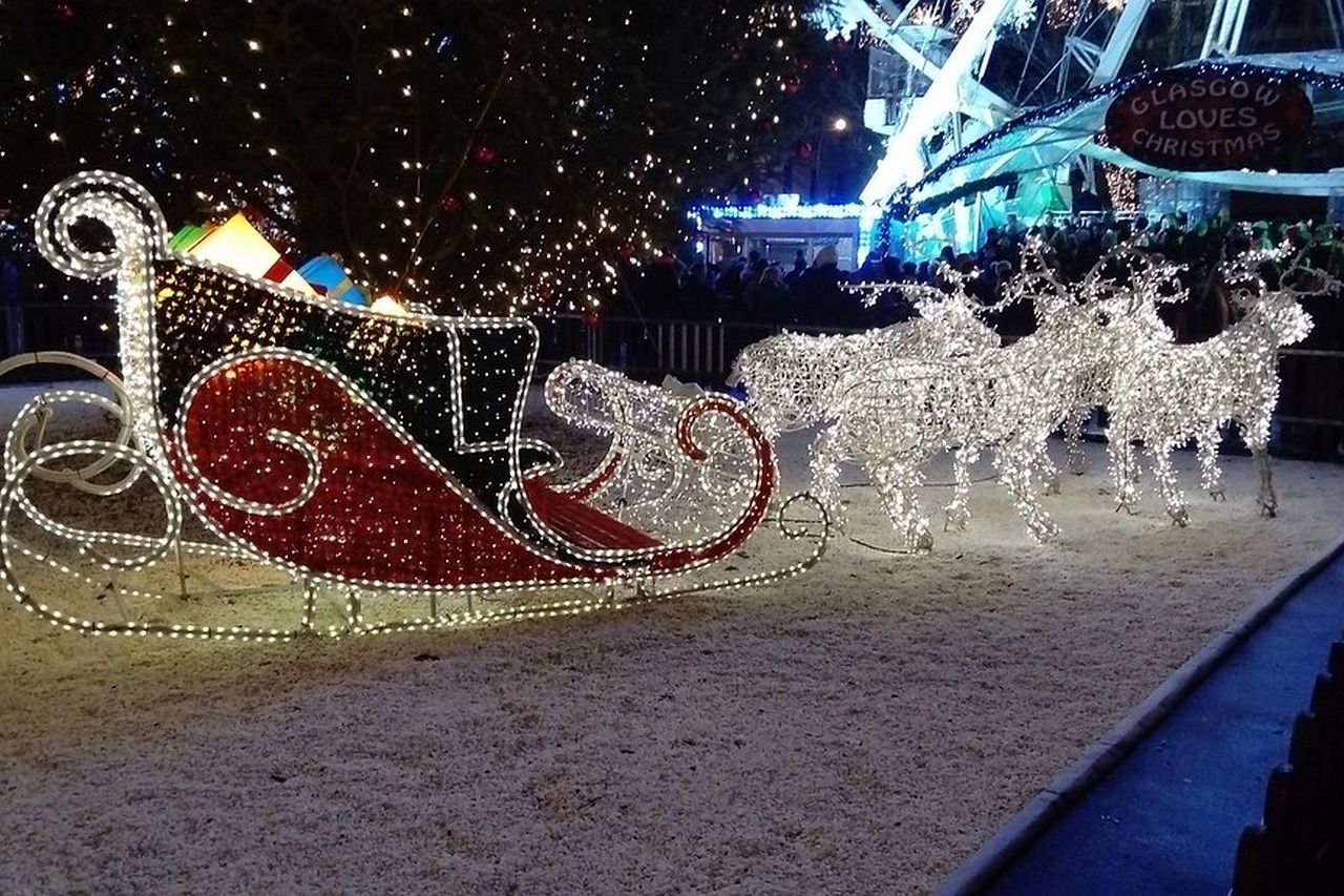 Christmas Sleigh Reindeer - Free photo on Pixabay - Pixabay