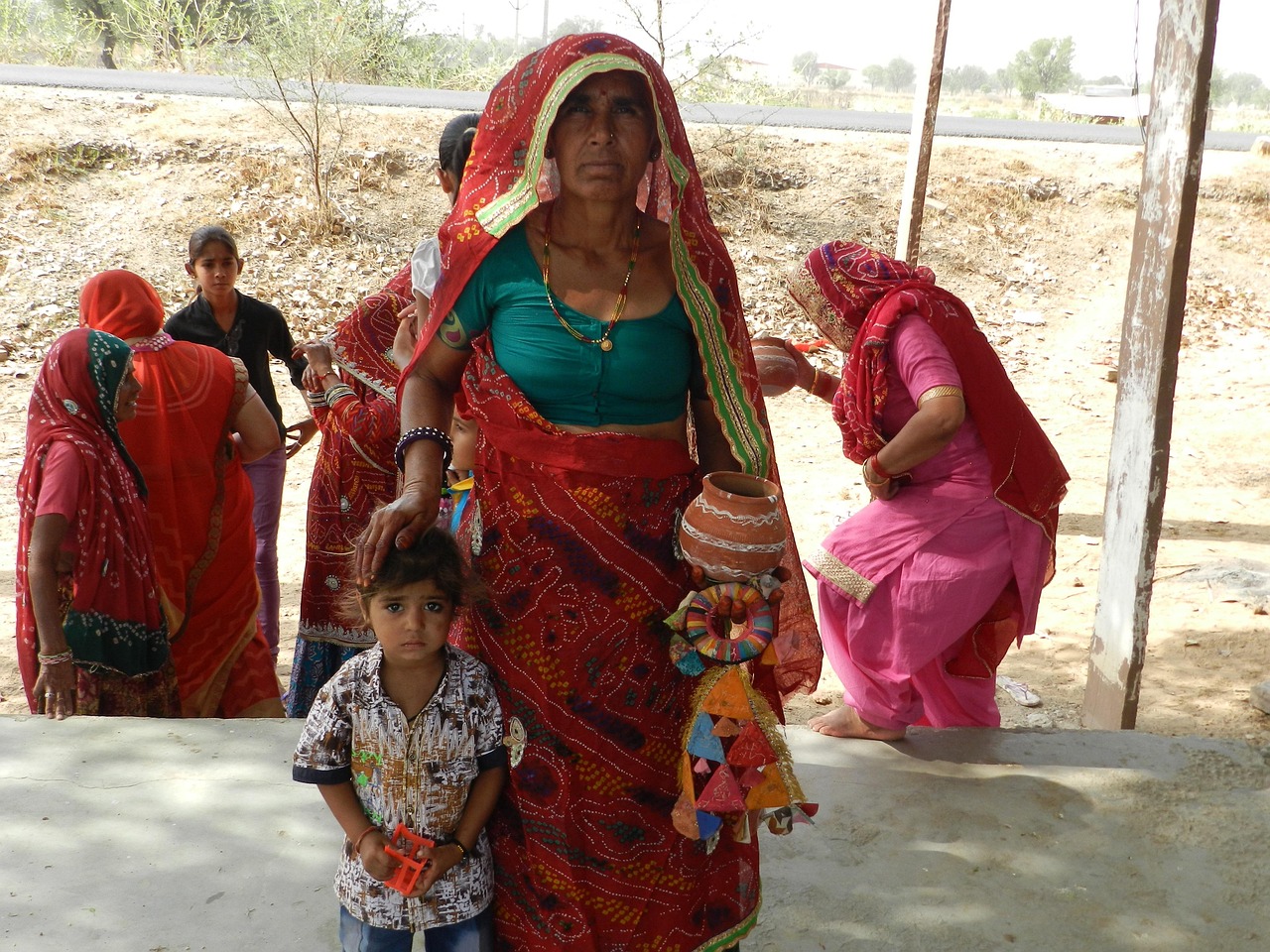 Traditional Indian Village Women