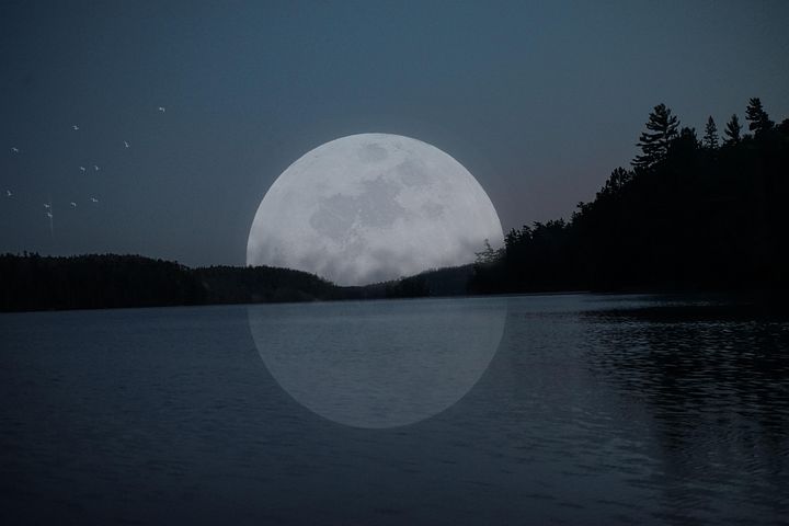 20+ Free Setting Moon & Moon Photos - Pixabay
