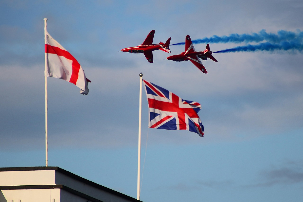 Flugzeug Airshow Flaggen - Kostenloses Foto auf Pixabay