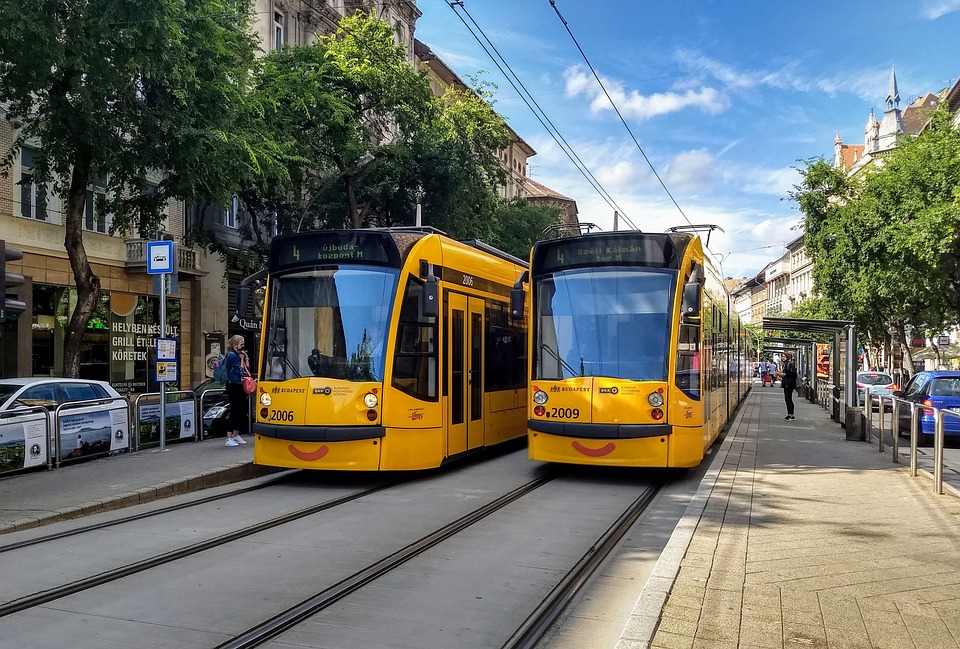 Budapest Tram Street - Free photo on Pixabay