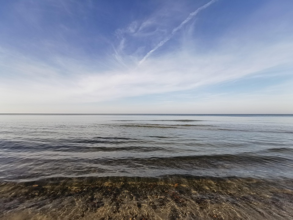 Mar Calma Primavera Línea - Foto gratis en Pixabay