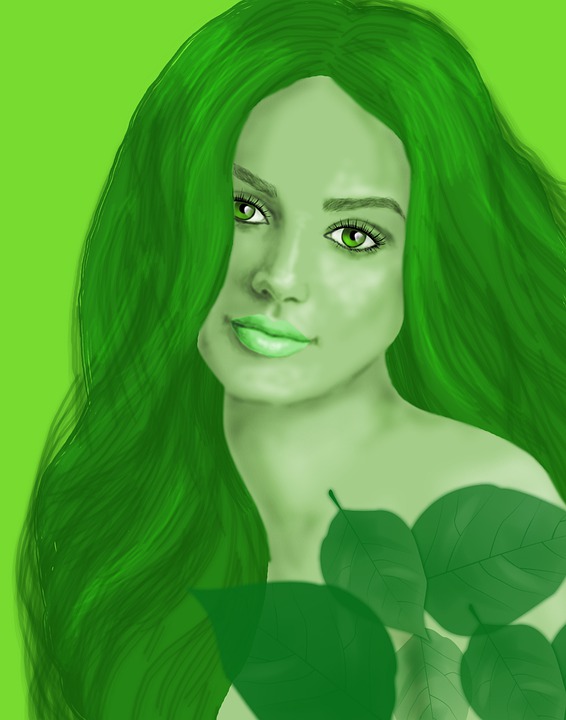 Download Woman, Beauty, Green. Royalty-Free Stock Illustration Image ...