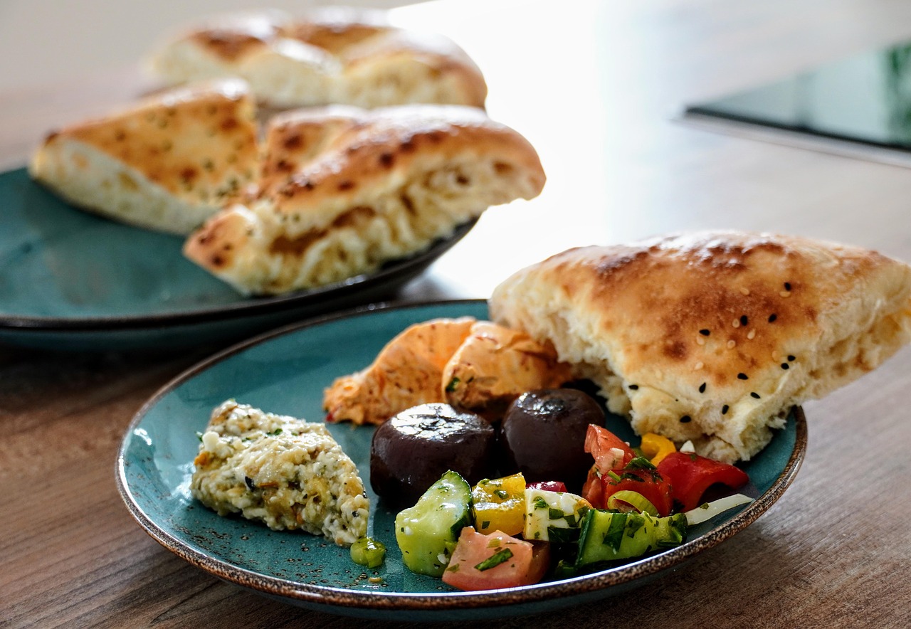 Bread Vegetables Meal - Free photo on Pixabay