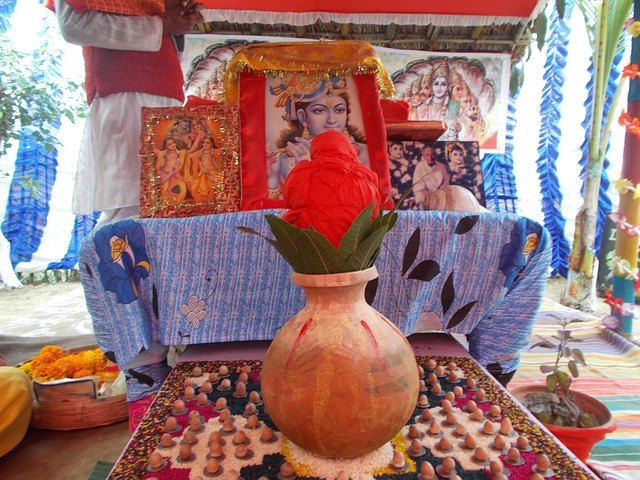 Flower Vase Lord Krishna - Free photo on Pixabay