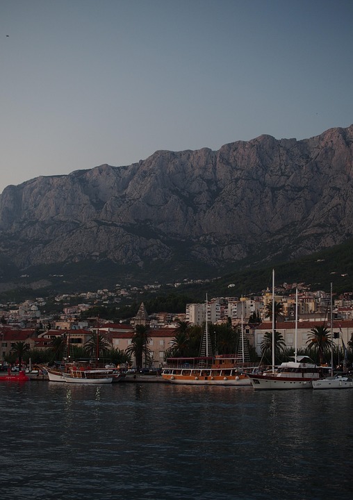 Port Ville Montagnes Le Coucher Du - Photo gratuite sur Pixabay - Pixabay