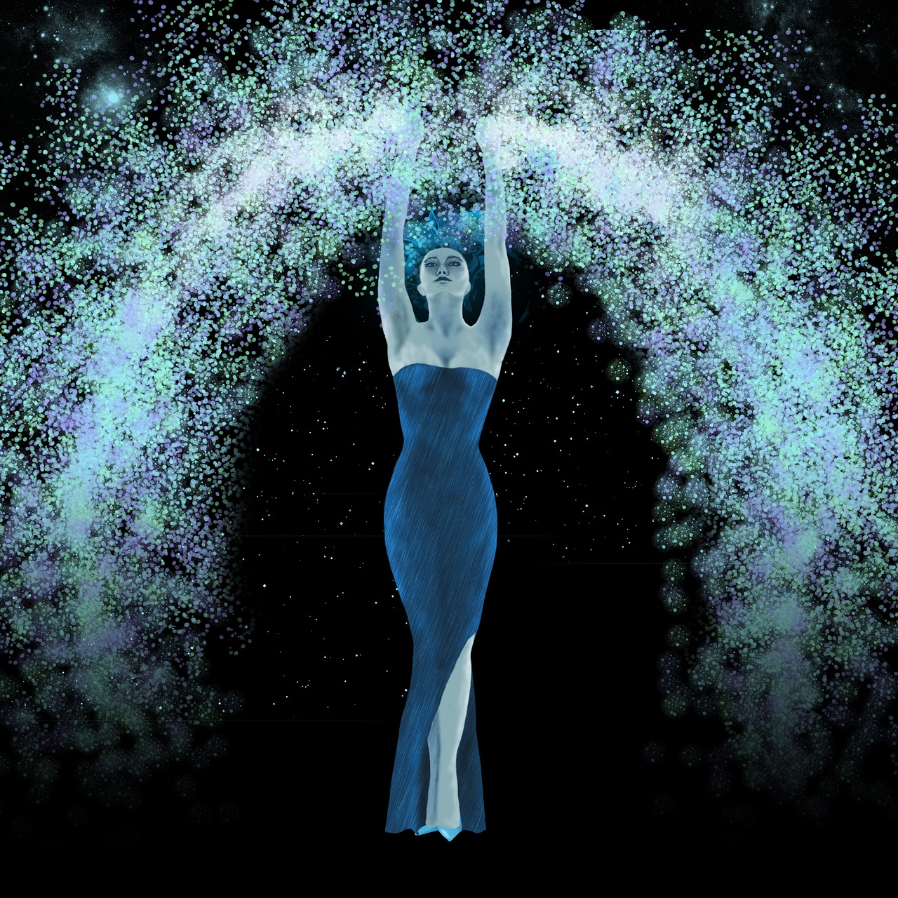 Download Water Goddes, Water, Waterfall. Royalty-Free Stock ...