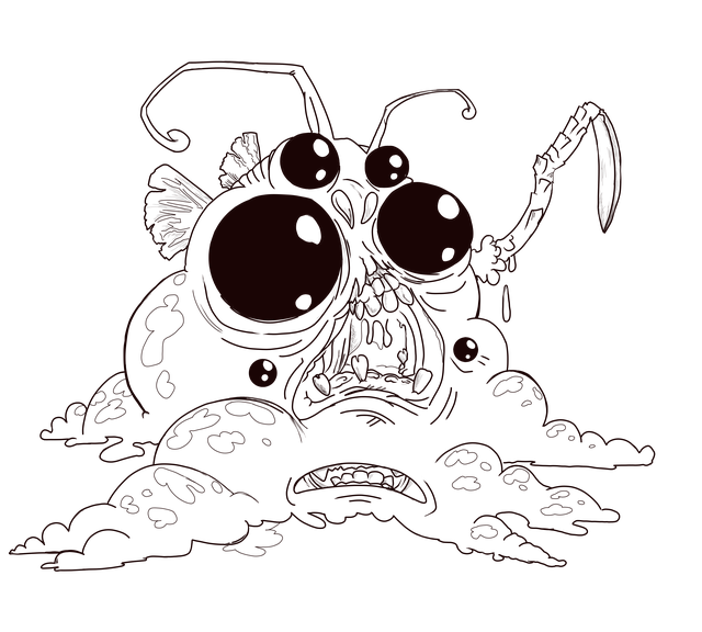 Download Monster, Cockroach, Character. Royalty-Free Stock Illustration ...