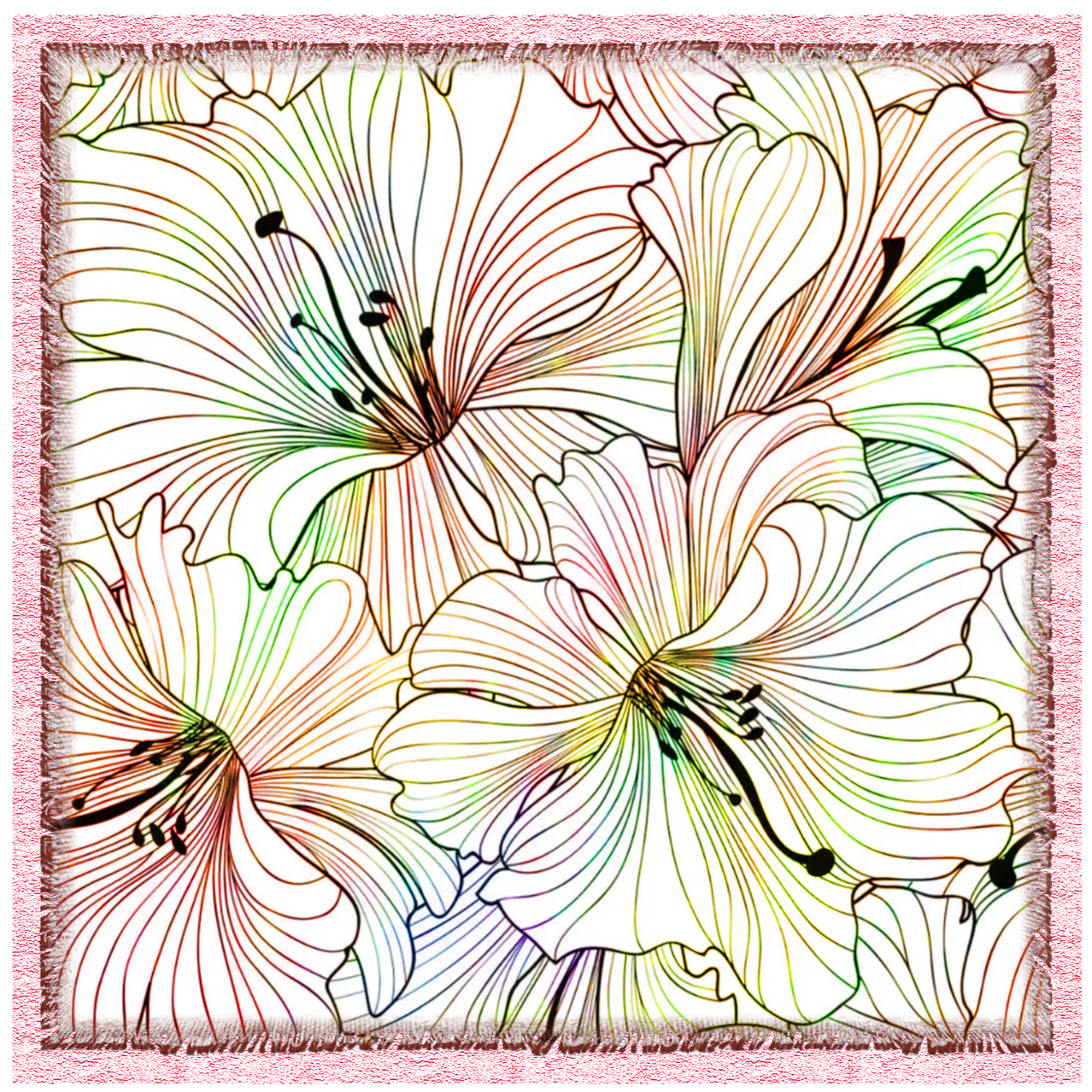 Download Digital Paper, Flowers, Lilies. Royalty-Free Stock ...