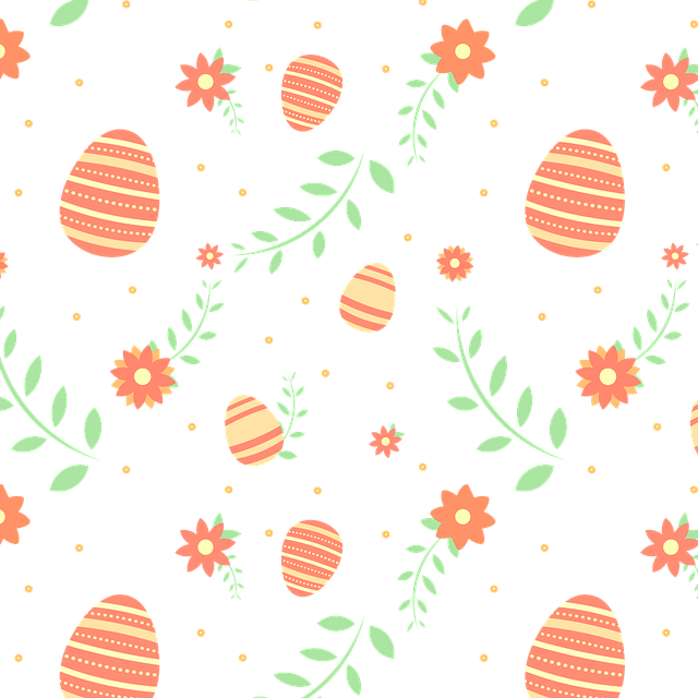 Download Pattern, Easter Pattern, Eggs. Royalty-Free Vector Graphic ...