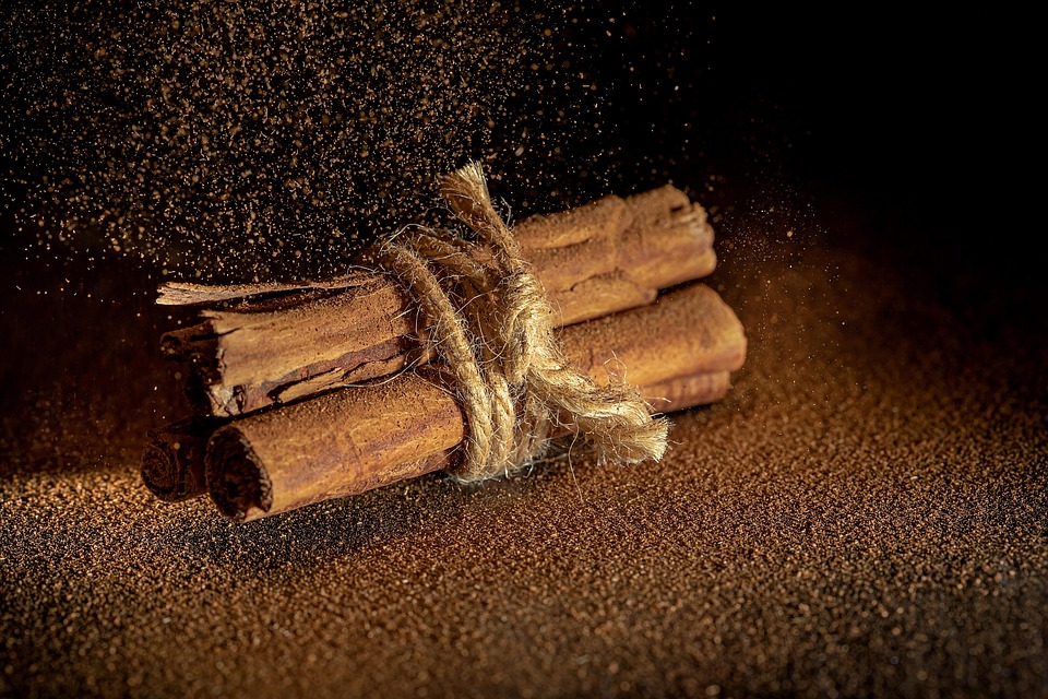 Cinnamon Sprinkles On Black - Free photo on Pixabay - Pixabay