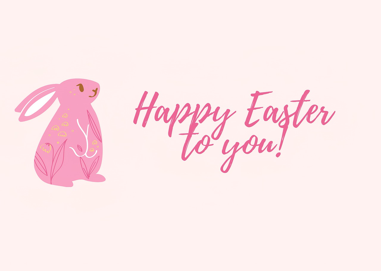 Download Happy Easter, Card, Pink. Royalty-Free Stock Illustration ...