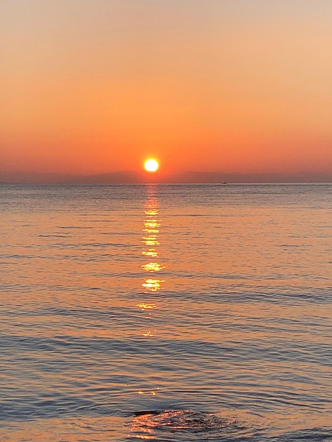 Apus De Soare Mare Orizont - Fotografie gratuită pe Pixabay - Pixabay
