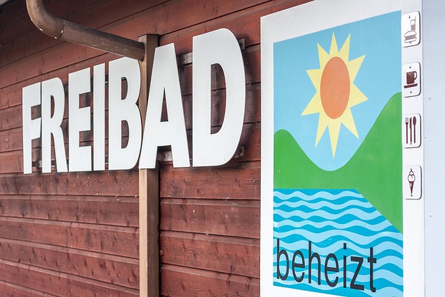 Freibad Typografie Schild - Kostenloses Foto auf Pixabay - Pixabay