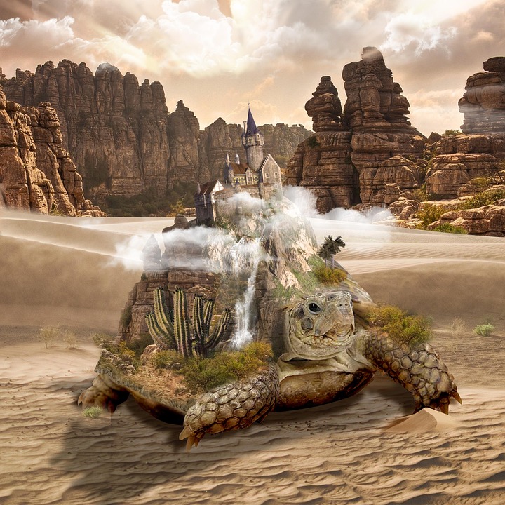Turtle Castle Fantasy - Free photo on Pixabay