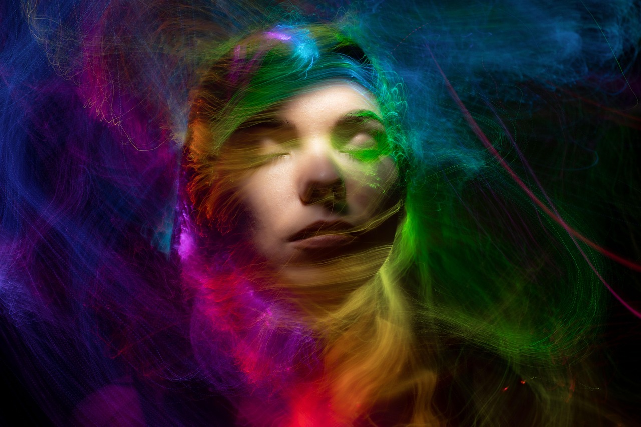 Woman Face Light Painting - Free photo on Pixabay