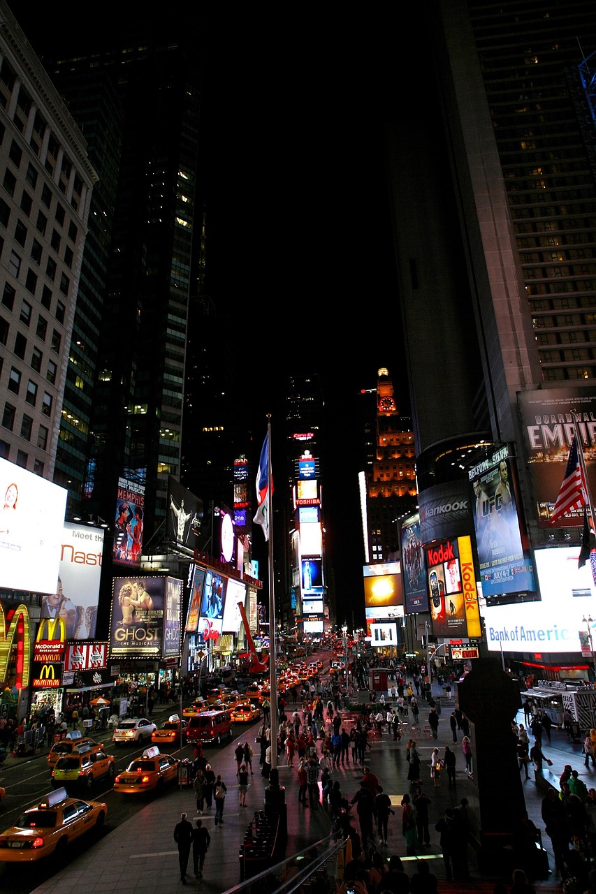 New York City Night - Free photo on Pixabay