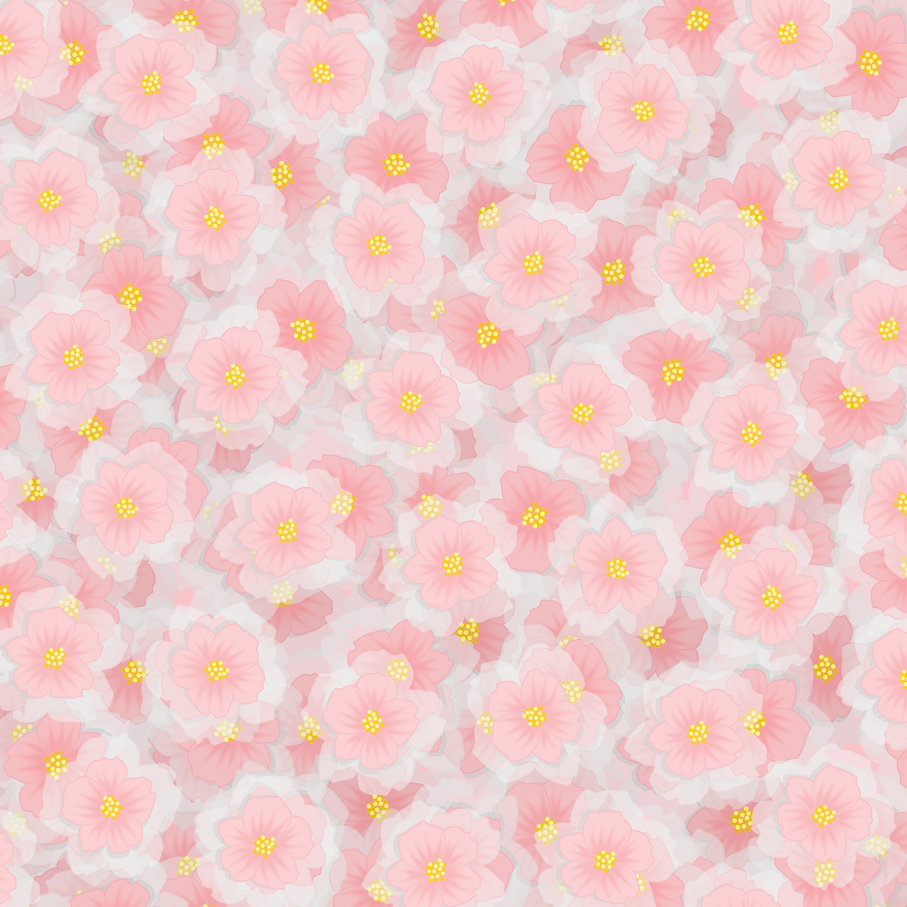 Download Flowers, Pattern, Background. Royalty-Free Stock Illustration ...