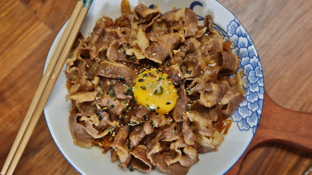 Japanese Style Beef Bowl - Free photo on Pixabay - Pixabay
