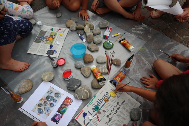 Children Handcraft To Paint Group - Free photo on Pixabay - Pixabay
