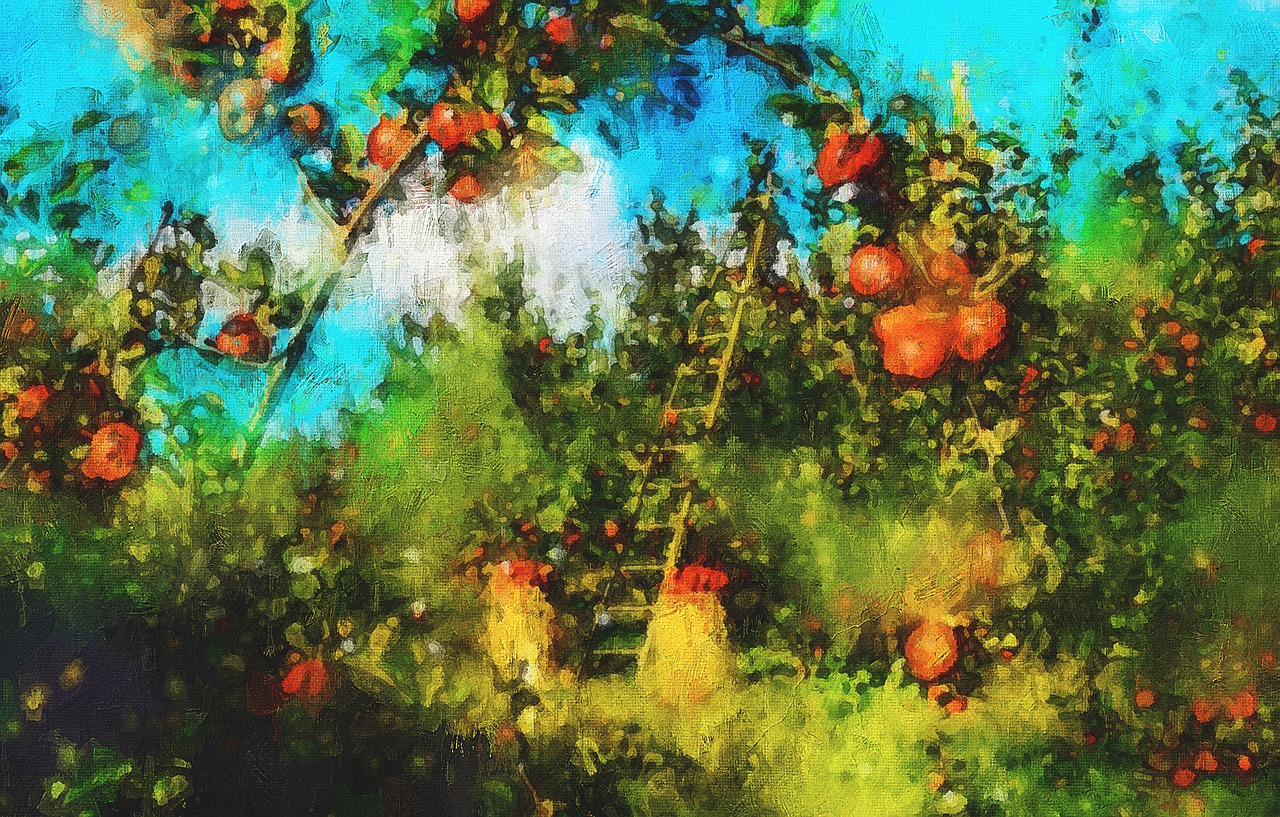 Download Fruits, Trees, Leaves. Royalty-Free Stock Illustration Image ...