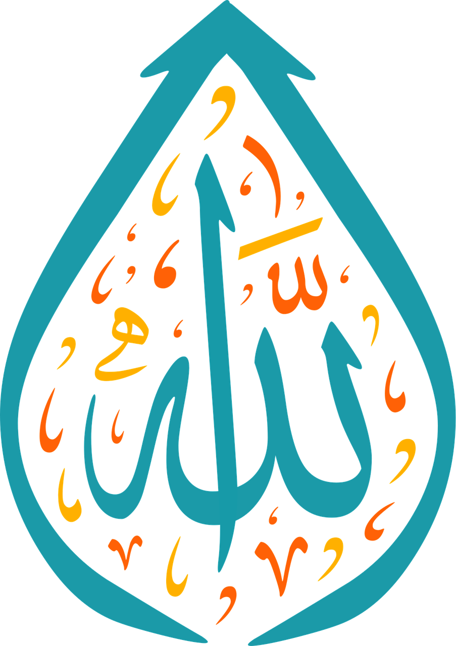 Arab Islam Kaligrafi Gambar Vektor Gratis Di Pixabay Pixabay