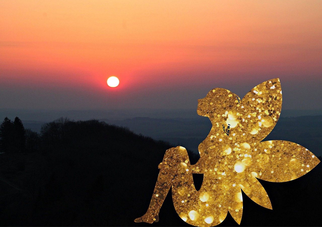 Golden Fairy Sunset - Free photo on Pixabay - Pixabay