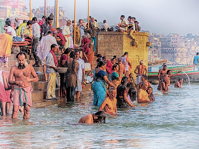Bathing In The Ganges River - Free photo on Pixabay - Pixabay
