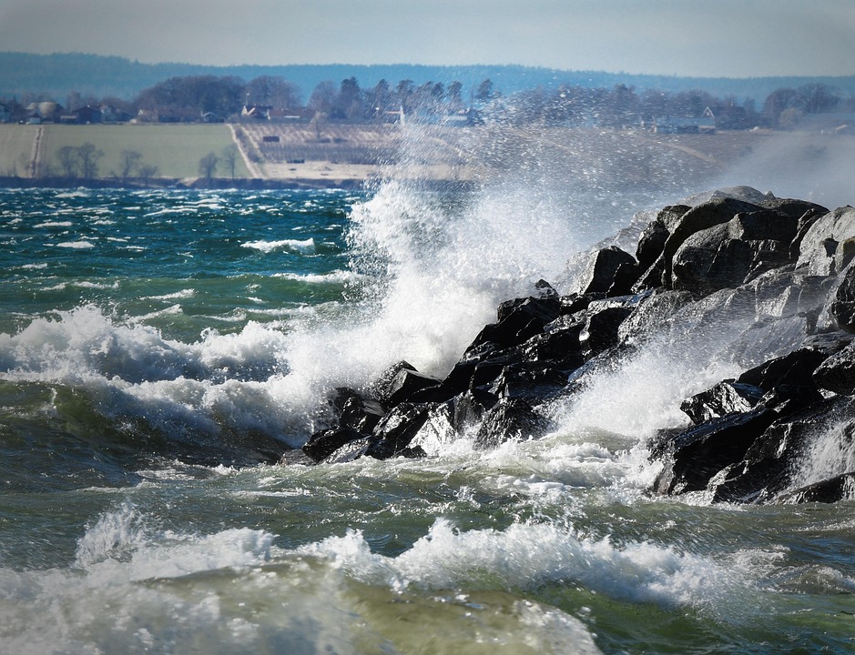 Waves Storm Cliffs - Free photo on Pixabay