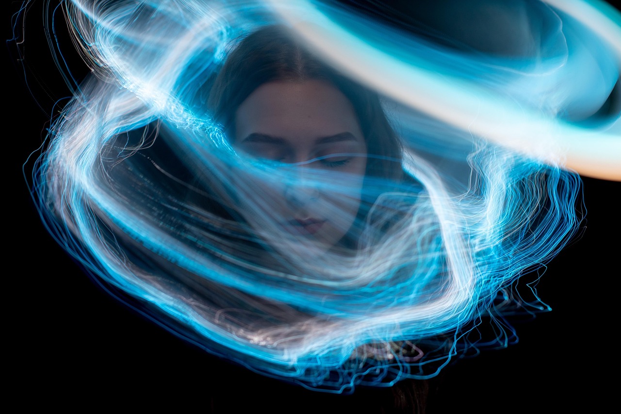 Woman Face Light Painting - Free photo on Pixabay