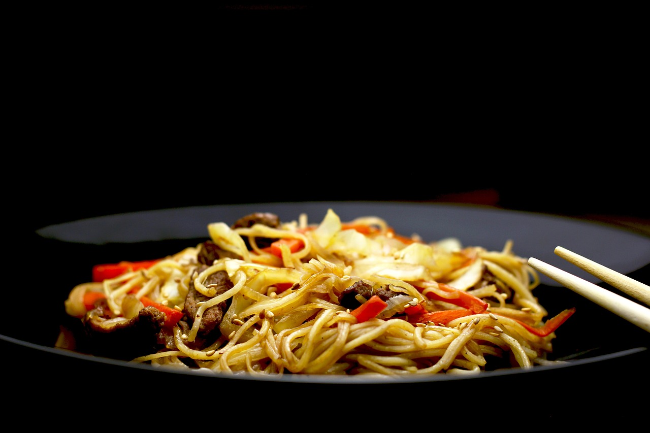 Chinese Toasted Noodles Duck Lunch - Free photo on Pixabay